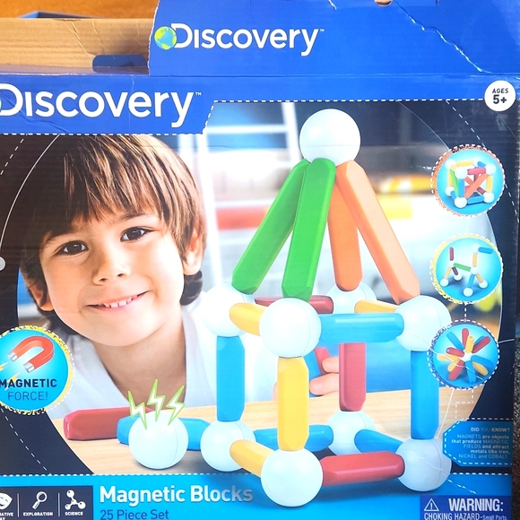 Discovery | Toys | Discovery Kids Magnetic Block Set | Poshmark